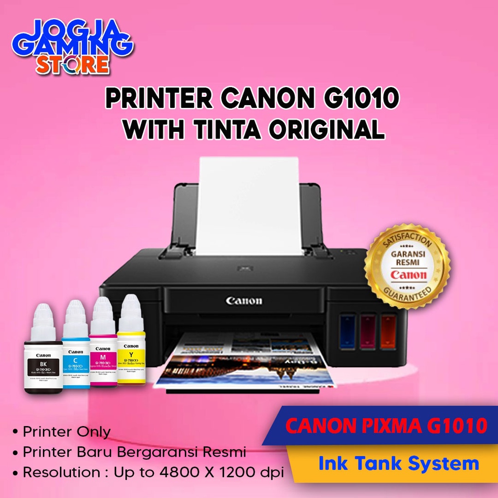 Jual PRINTER CANON G1010 INK TANK G-1010 INFUS HEAD CA91 CA92 | Shopee ...