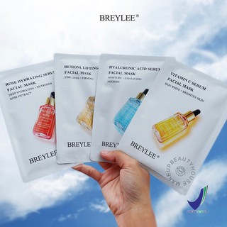 Jual [BPOM] BREYLEE Sheet Mask (Rose/ Retinol/ Vitamin C/ Hyaluronic ...
