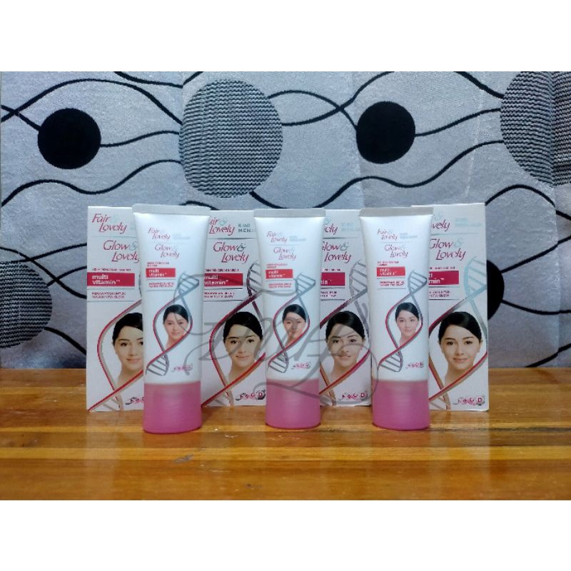 Jual Glow and Lovely Krim / Fair & Lovely Cream Multivitamin 46g | Shopee Indonesia