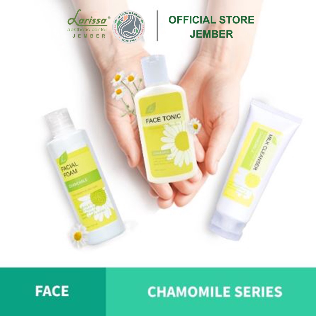 Jual Paket Face Product Chamomile Series - Larissa (Kulit Sensitif dan Kering) | Shopee Indonesia