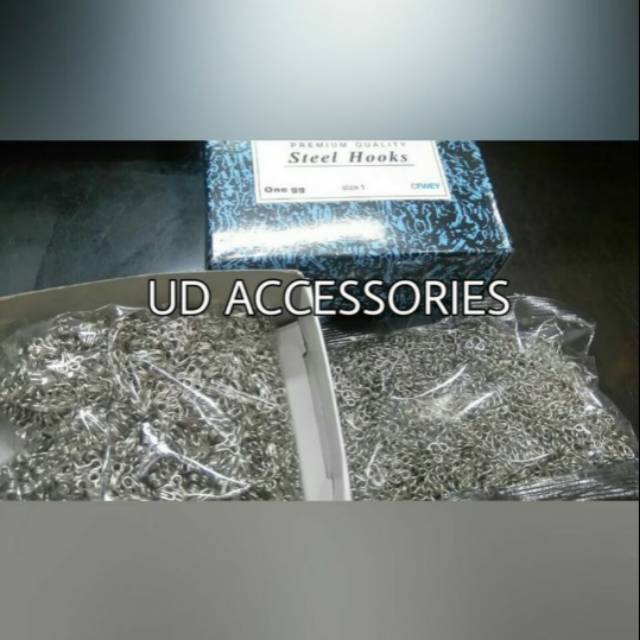 Jual Kancing Hak Kait hook and eyes / kaitan bh / Kancing Hook Bra ...