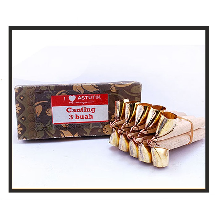 Jual Canting Batik Set (Kuningan) + Cucuk Loro | Shopee Indonesia
