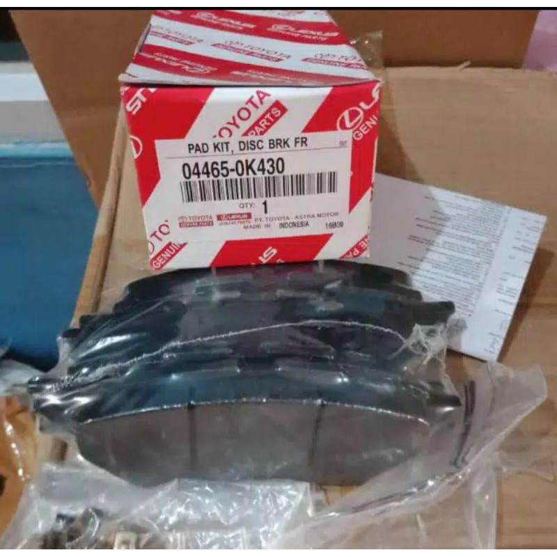 Jual Kampas Rem Depan Innova Reborn Asli Brake Pad Inova Reborn ...