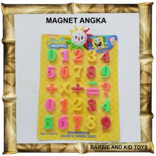 Jual Mainan Edukasi Anak Angka Magnet - Tempelan Kulkas | Shopee Indonesia