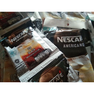 Jual (New Product) NESCAFE Americano Ice Black 13.5g x 8 sachet ...