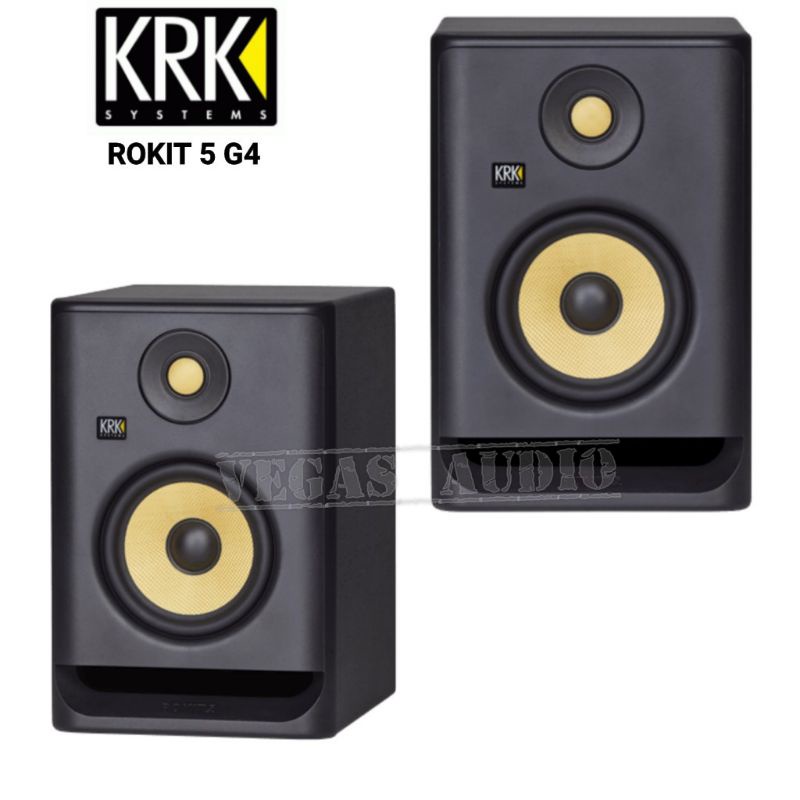 Jual KRK ROKIT 5 G4 SPEAKER STUDIO MONITOR FLATT ORIGINAL | Shopee ...