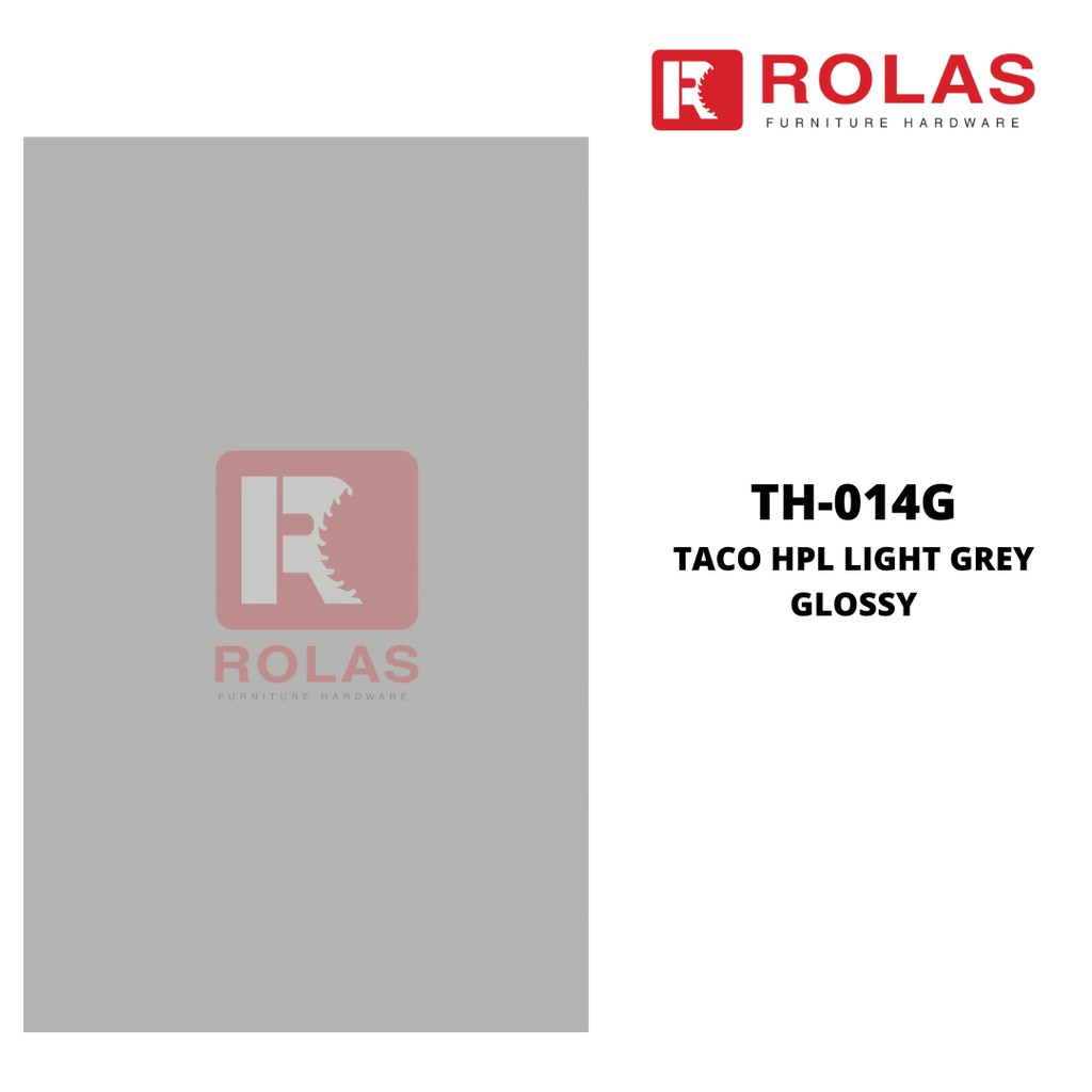 Jual TACO HPL LIGHT GREY GLOSSY TH-014G / HPL TACO WARNA ABU-ABU GLOSSY TH 014 G / JUAL HPL DI ...