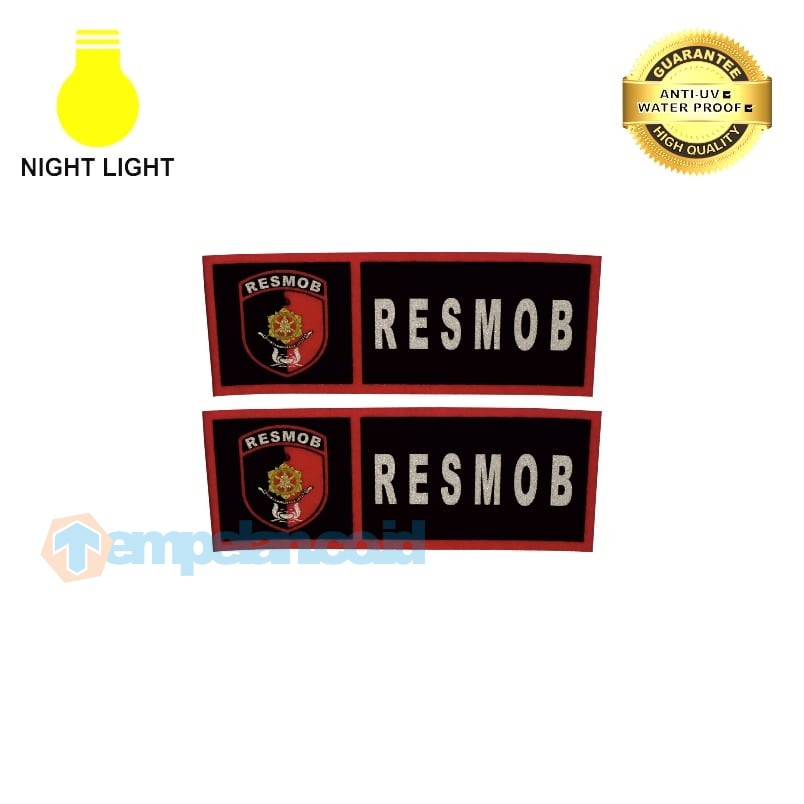 Jual STIKER SIGN PLAT RESMOB POLRI | Shopee Indonesia
