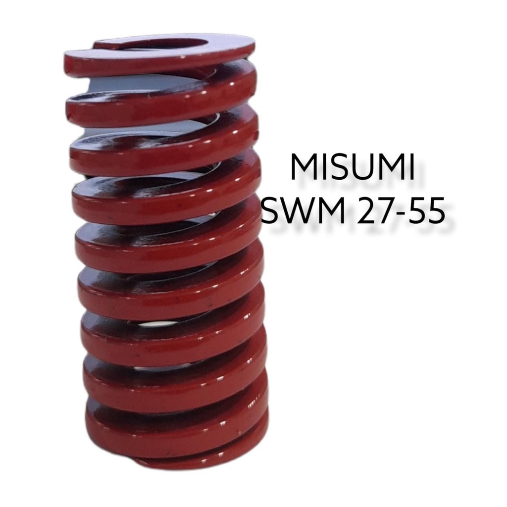 Jual MISUMI PER SWM27-55 Medium Duty Die Spring 32% Deflection Chrome ...