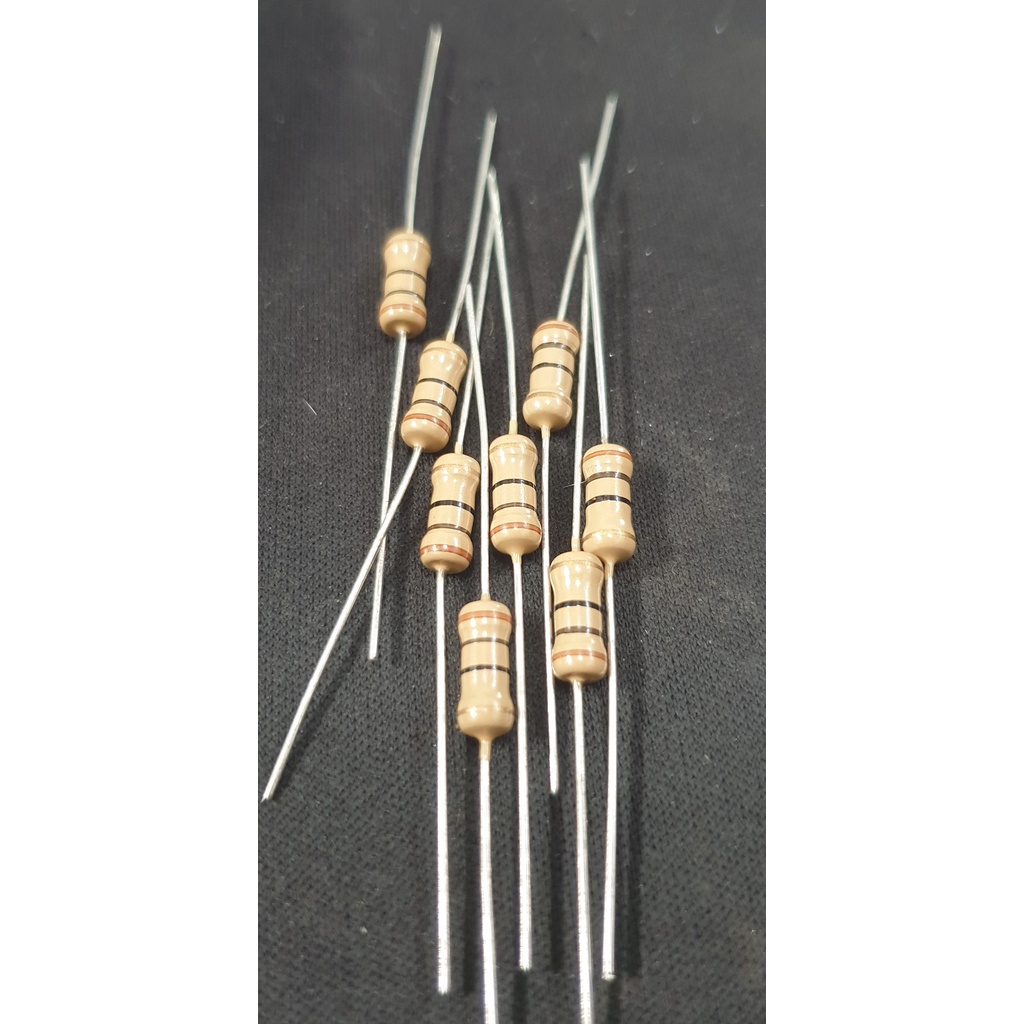 Jual Resistor 0.5Watt 10 Ohm 10Ohm 5% Toleransi Coklat Hitam Hitam Emas Per 5pcs | Shopee Indonesia