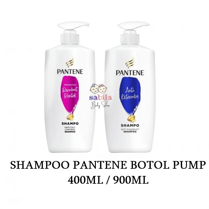 Jual PANTENE SHAMPOO PERAWATAN RAMBUT RONTOK/ANTI KETOMBE KEMASAN PUMP 400ML/900ML | Shopee ...
