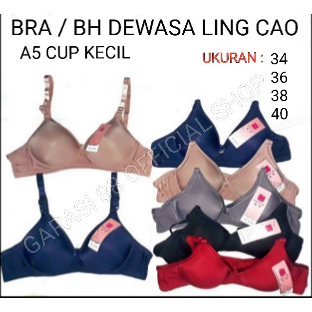 Jual Bra BH Merk LINGCAO A5 ORIGINAL Cup Kecil CB Indonesia|Shopee ...