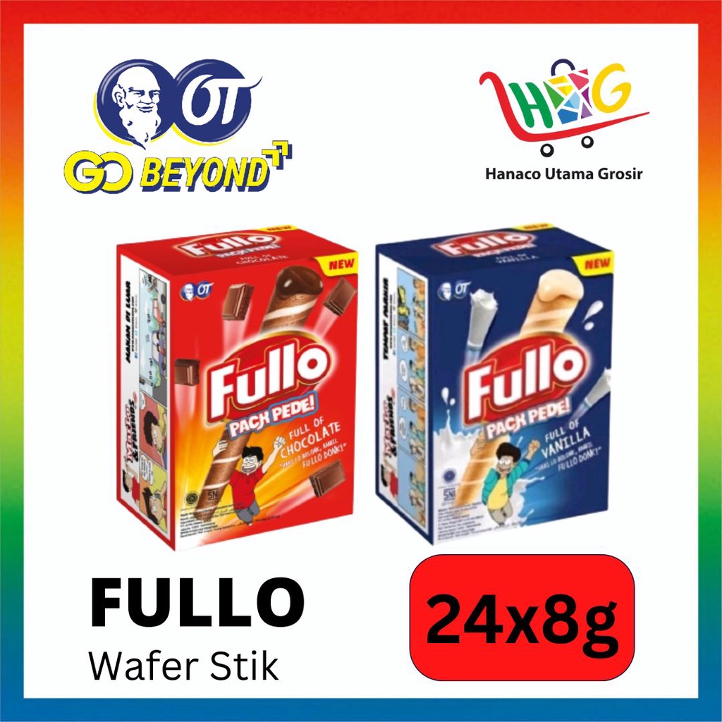 Jual Fullo Wafer Roll BOX All Varian isi 24 x 8 gr | Shopee Indonesia