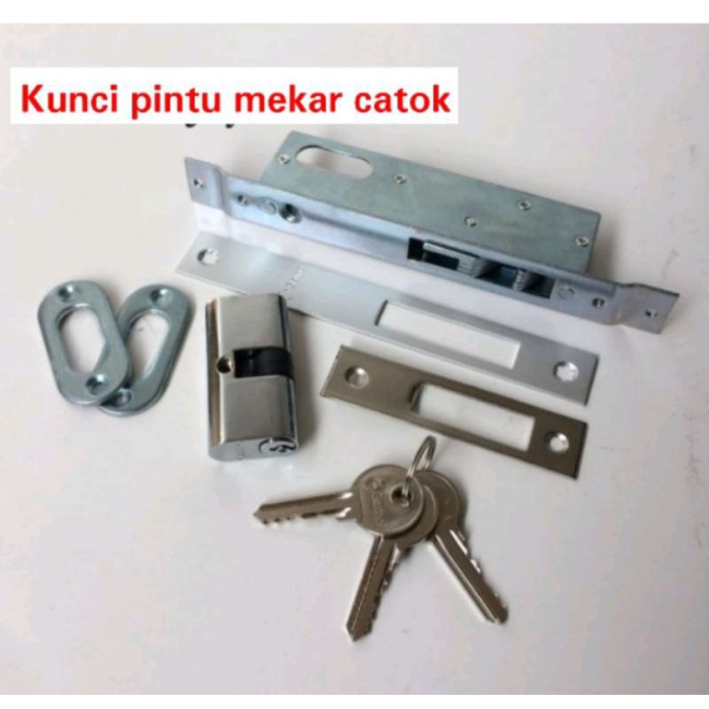 Jual Kunci pintu sliding geser aluminium kunci kait | Shopee Indonesia