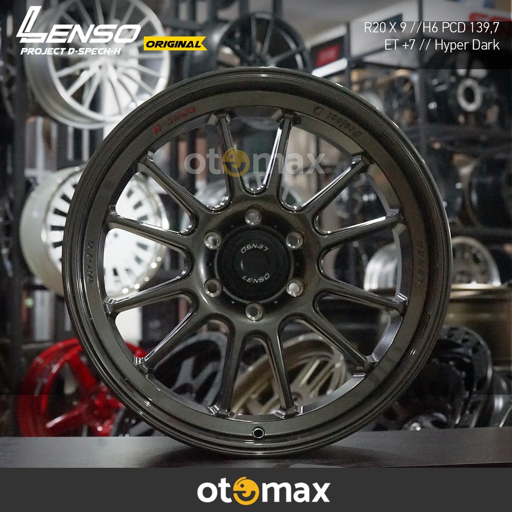 Jual Velg Mobil Lenso Project D Spec H (TDH) Ring 20 Hyper Dark | Shopee Indonesia