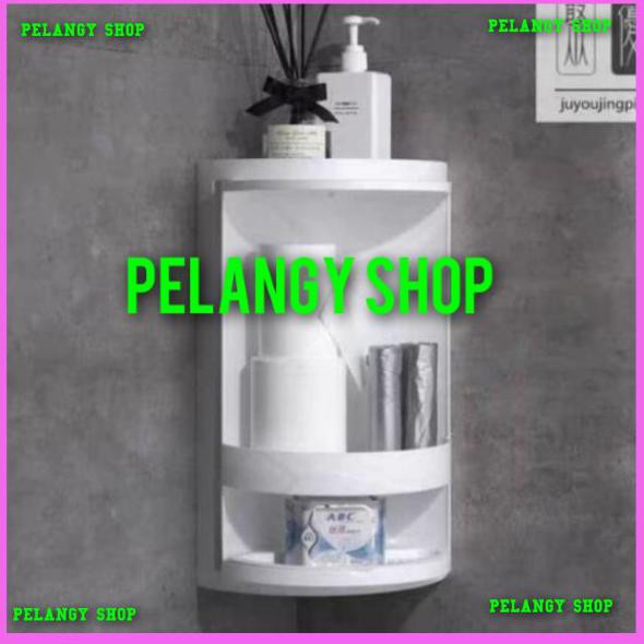 Jual Rak Kamar Mandi 3 Tingkat R816 Rak Sudut 3 Susun Serbaguna Model ...