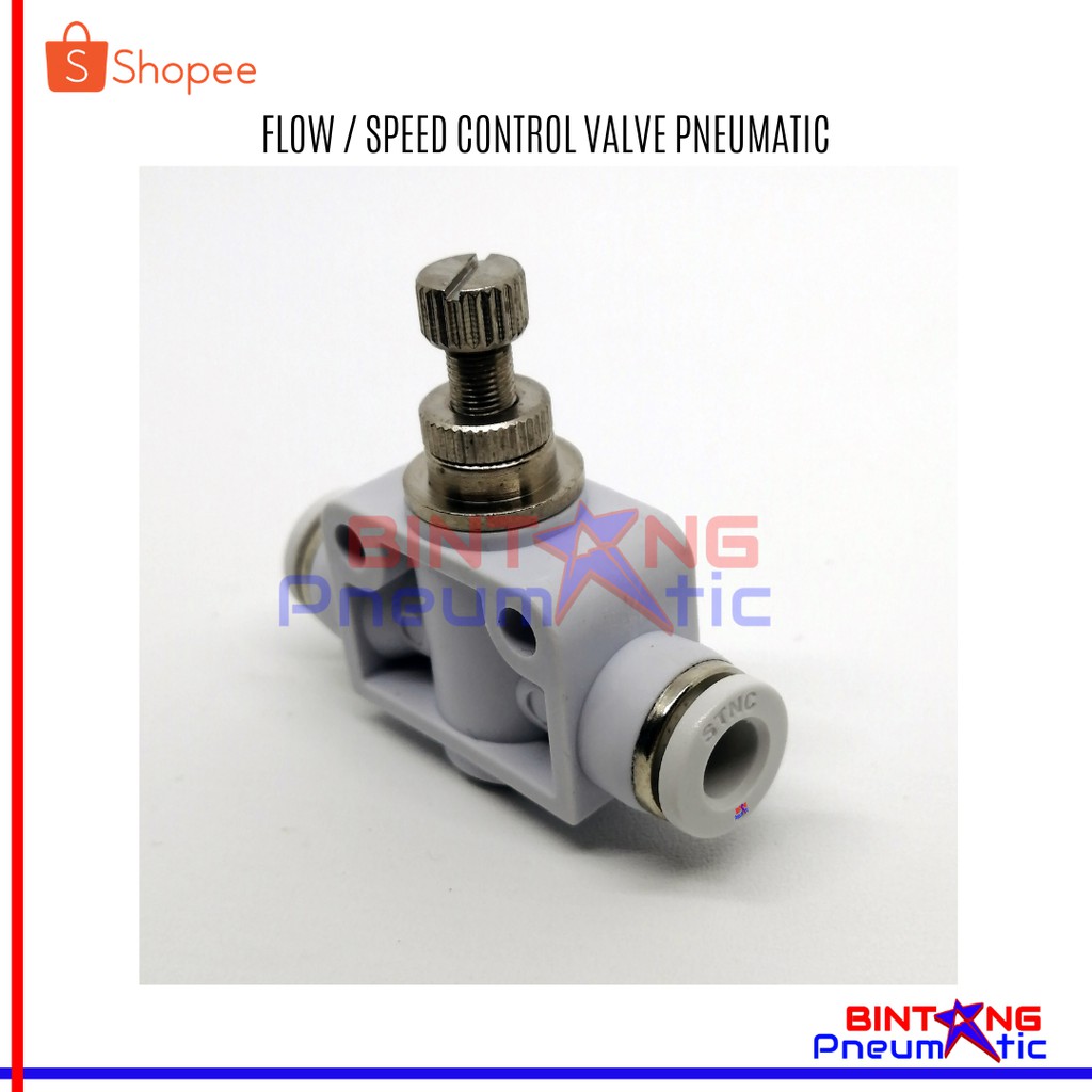 Jual FLOW / SPEED CONTROL VALVE PNEUMATIC STNC SU-04MM | Shopee Indonesia
