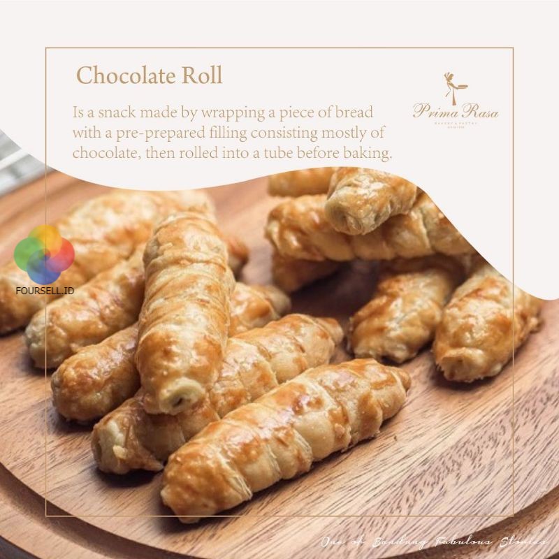 Jual Prima Rasa - Choco Roll Pastry Coklat Oleh Oleh Bandung Primarasa ...