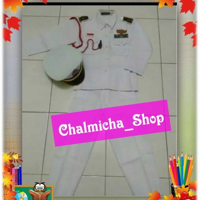 Jual Ready stok Baju Seragam Kostum Karnaval Anak TNI AL Angkatan Laut murah | Shopee Indonesia