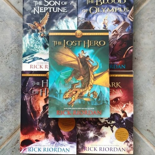 Jual [ENGLISH] BUKU NOVEL HEROES OF OLYMPUS COMPLETE - RICK RIORDAN ...
