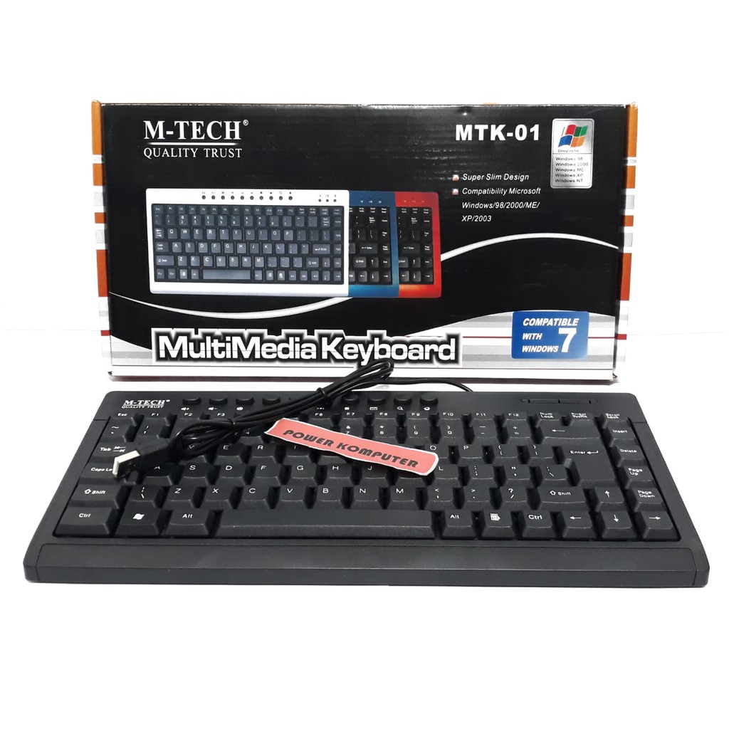 Jual Keyboard Mini Multimedia MTK-01 USB Keyboard External Multimedia ...