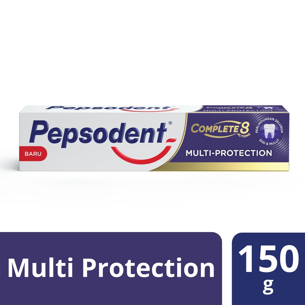 Jual Pepsodent Pasta Gigi Toothpaste Complete 8 Multi Protection Anti ...