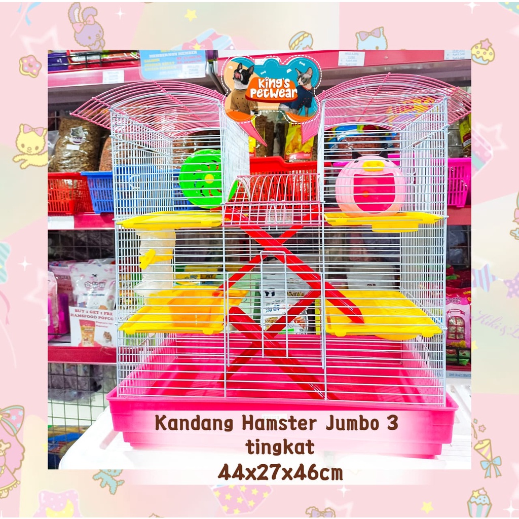 Jual kandang hamster 3 tingkat Harga Terbaik & Termurah Desember 2022 ...
