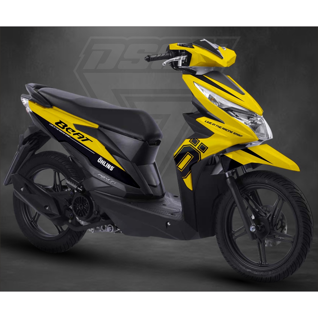 Jual Decal Sticker Beat Deluxe Street 2017 2018 2019 FullBody Dekal ...