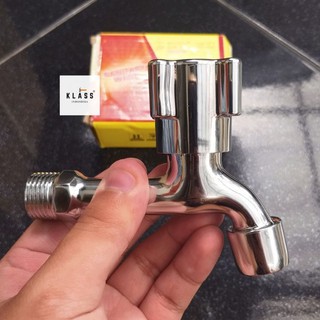 Jual Kran Model Putar Dua Fungsi 1/2" Inch Stainless ISCO Keran Taman ...