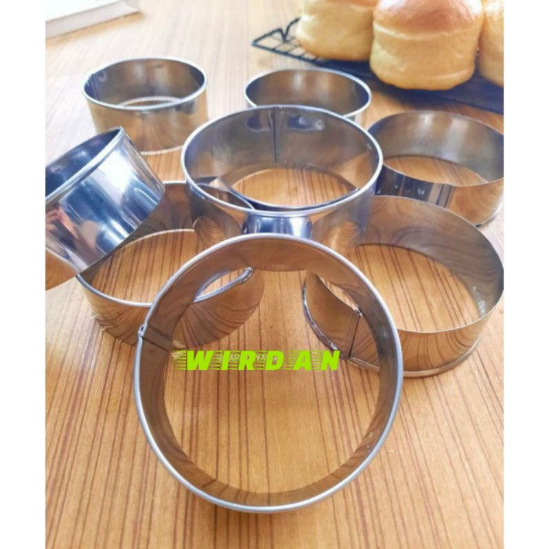 Jual RING ROTI BULAT TINGGI 3CM / RING CUTTER / RING ROTI BURGER / RING ...