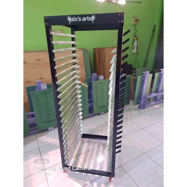 Jual Rak Screen Sablon 40 x 60 Rak Rakel Alx's Arts | Shopee Indonesia