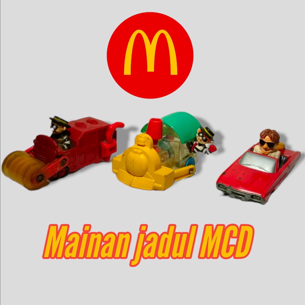 Jual koleksi mainan jadul mcd limited edition mainan anak happy meal mcd Indonesia|Shopee Indonesia