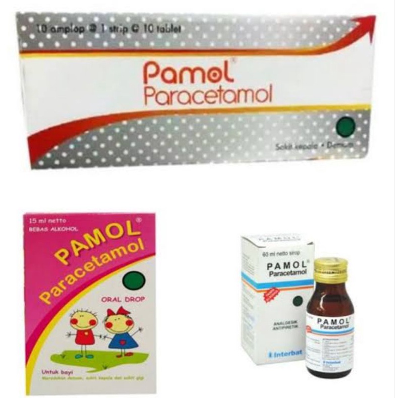 Jual Pamol tablet/sirup/drop | Shopee Indonesia