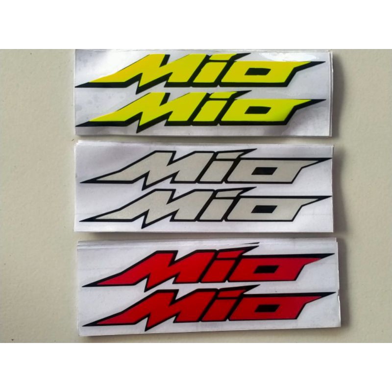 Jual STICKER CUTTING LOGO YAMAHA MIO MOTOR THAILAND THAILOCK MOTHAI ...