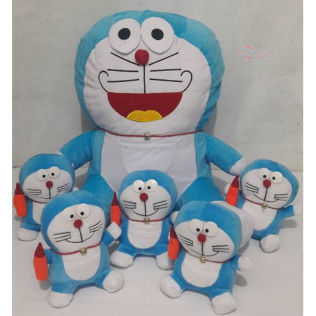 Jual BONEKA BAGUS ( MURAH ) DORAEMON SUPER JUMBO BERANAK 5 DORAEMON ...