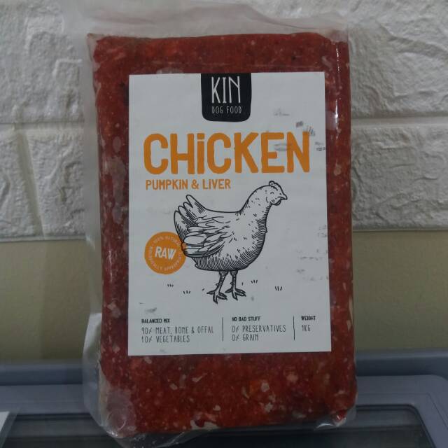 Jual Kin Dog Food CHICKEN PUMPKIN & LIVER | Shopee Indonesia