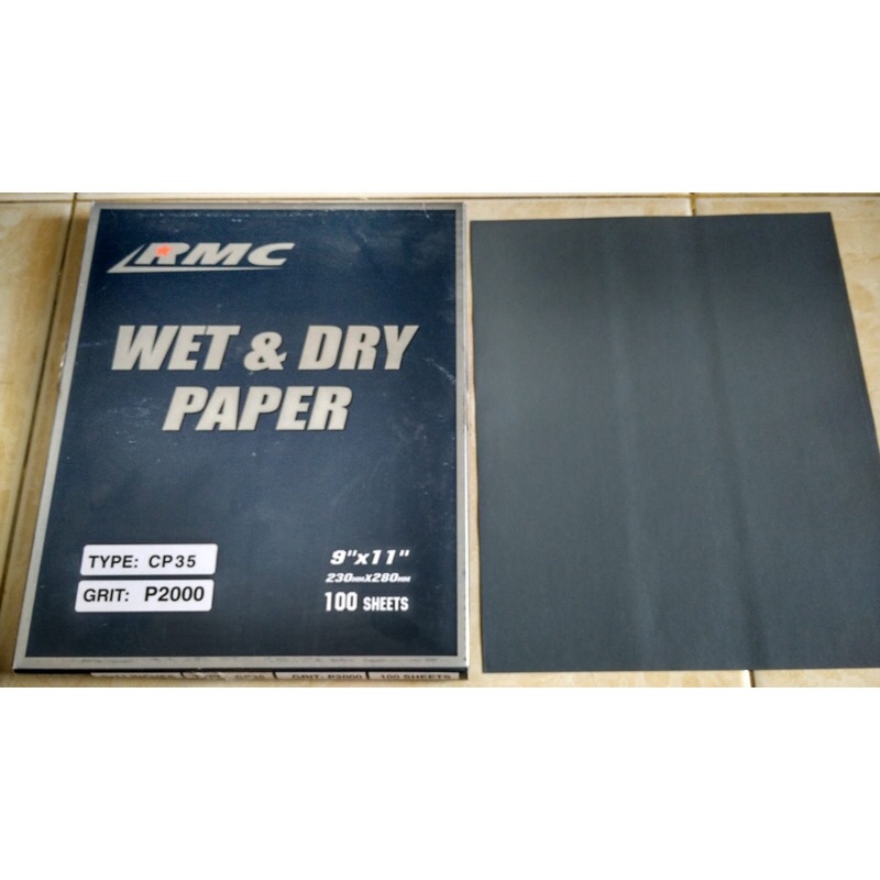 Jual Kertas gosok RMC (waterproof) | Shopee Indonesia
