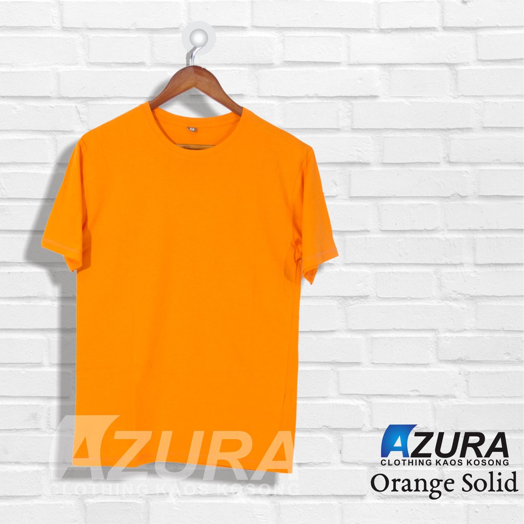 Jual Baju Kaos Polos Distro Orange Solid Lengan Pendek Original ... Jual Baju Kaos Polos Distro Orange Solid Lengan Pendek Original ...
