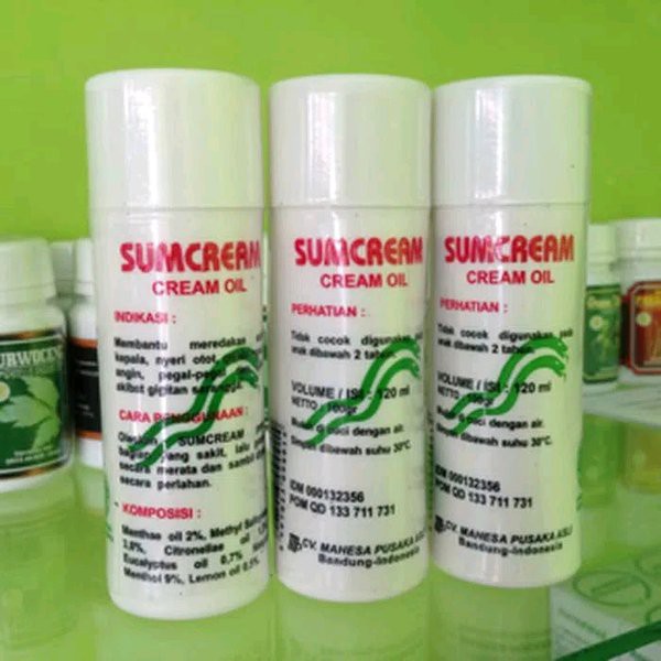 Jual Sumcream Sumbawa Cream Pijat dan Urut - 120ml | Shopee Indonesia
