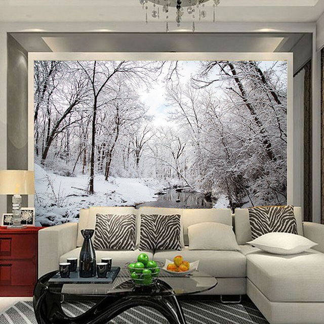 Jual Wallpaper Dinding Custom 3D Wall Mural Tema Pemandangan Alam ...