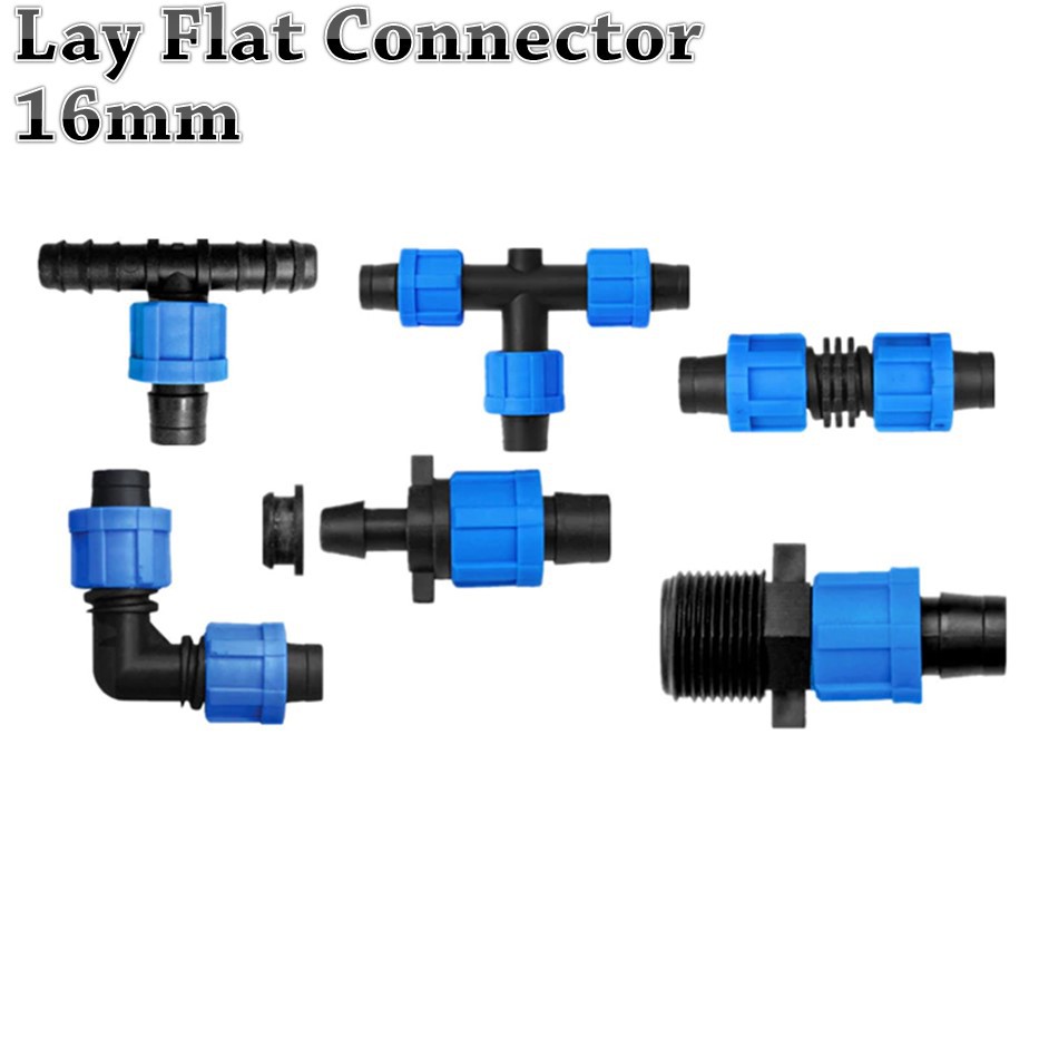 Jual Drip Tape Connector / Lay Flat Connector / Nepel Drip Tape ...