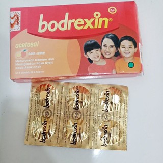 Jual Bodrexin rasa jeruk / Obat penurunan panas rasa jeruk / Obat nyeri ...