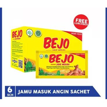 Jual Bejo Jahe Merah Masuk Angin Bintang Toedjoe ( Free Lunch Box ...