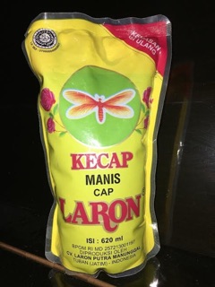 Jual Kecap Manis Cap Laron Asli Tuban 600 ML | Shopee Indonesia
