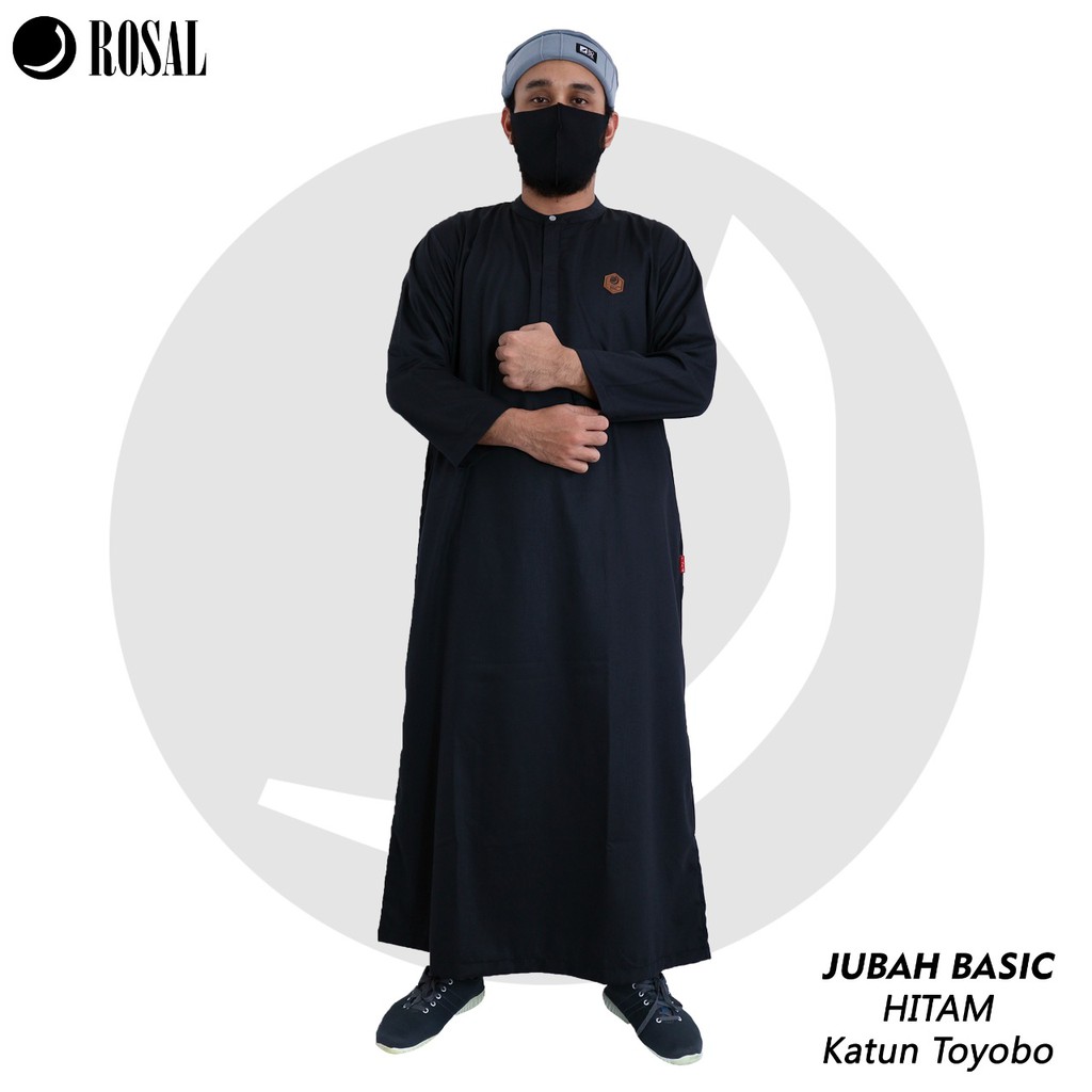 Jubah basic / Jubah Rosal / Rosal / Jubah Pria / Gamis Pria / Gamis ...