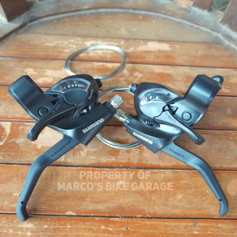 Jual Shifter 7 speed shimano EF41 original - shifter MTB - Shifter 3 x ...