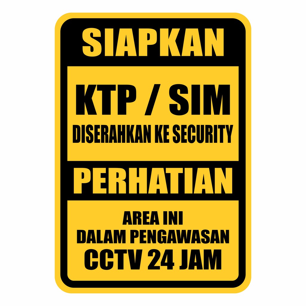 Jual Rambu Sign Himbauan Masuk Perumahan 35cm x 50cm Plat Alumunium ...