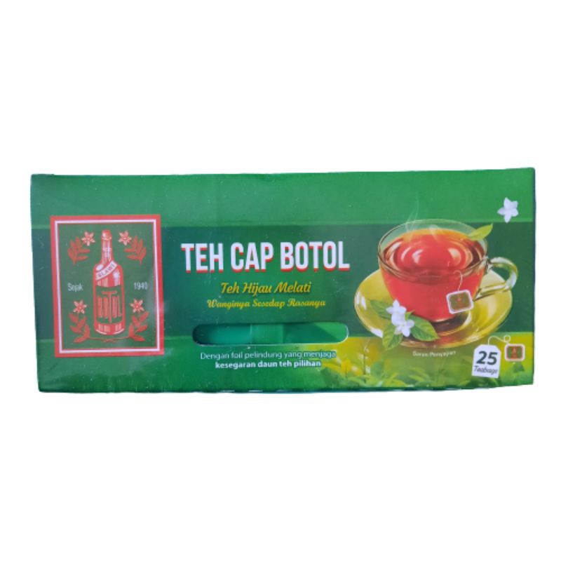 Jual TEH CELUP CAP BOTOL isi 25 pcs | Shopee Indonesia