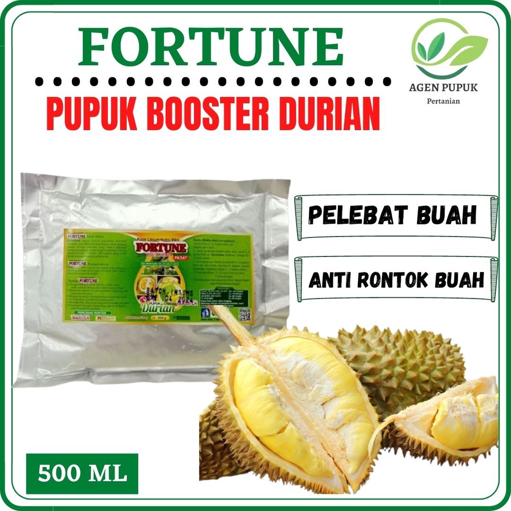 Jual Pupuk Booster Buah Durian Berbuah Diluar Musim, Pupuk Booster Durian Montong Pupuk Pelebat ...