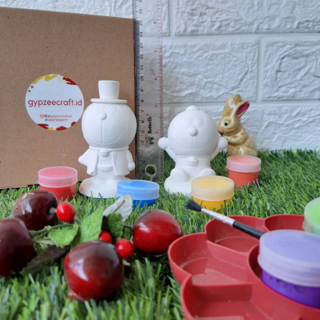 Jual PAKET KARTUN 3D SERIES / PATUNG LUKIS GYPSUM / MELUKIS PATUNG ...